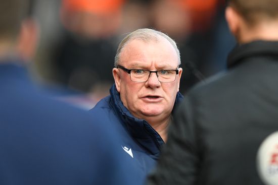 Steve Evans Manager Stevenage Fc During Editorial Stock Photo - Stock ...