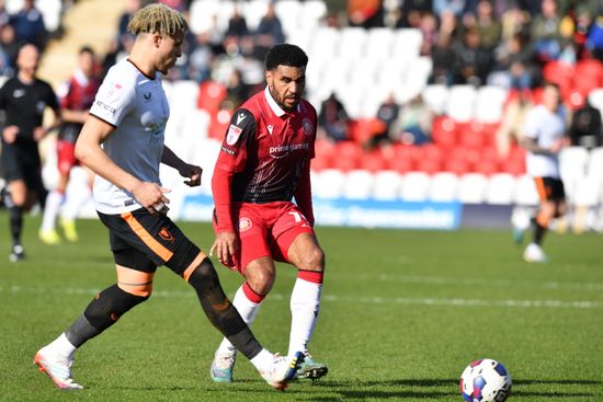 Jamie Reid Stevenage Fc During Stevenage Editorial Stock Photo - Stock ...