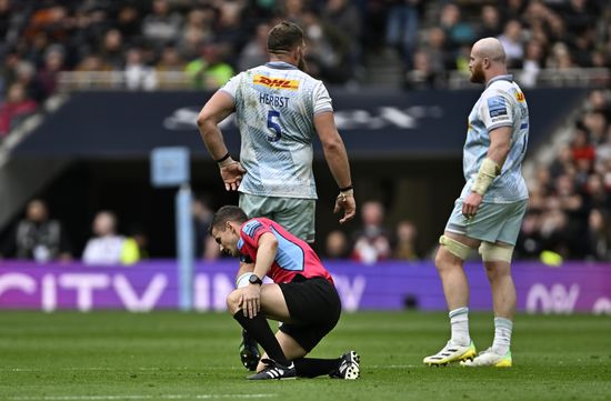 Luke Pierce Referee Gets After Being Editorial Stock Photo - Stock ...