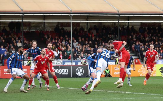 Crawley Towns Dion Conroy Heads Crawleys Editorial Stock Photo - Stock ...