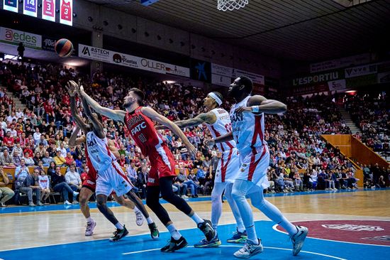 Dusan Miletic Basquet Girona Action During Editorial Stock Photo ...