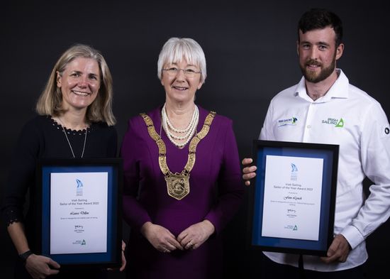 Joint Winners Irish Sailing Sailor Year Editorial Stock Photo - Stock ...