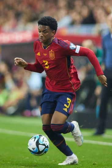 Alex Balde Spain Action During Uefa Editorial Stock Photo - Stock Image ...