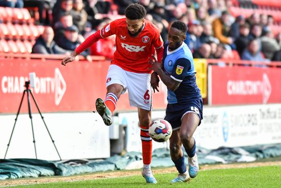 Michael Hector Charlton Battles Possession Brandon Editorial Stock ...