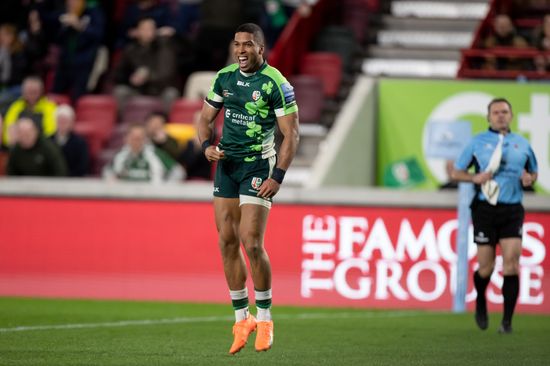 Ben Loader London Irish Celebrates After Editorial Stock Photo - Stock ...