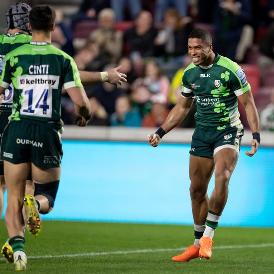 Ben Loader London Irish Celebrates After Editorial Stock Photo - Stock ...