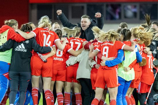 Victory Cheers Fc Bayern Women Head Editorial Stock Photo - Stock Image | Shutterstock