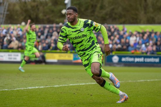 Goal Jordan Garrick 11 Forest Green Editorial Stock Photo - Stock Image ...