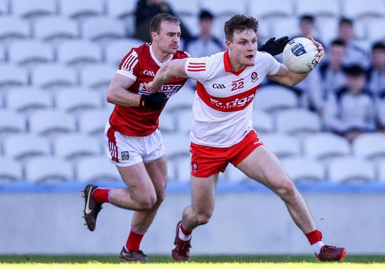Cork Vs Derry Derrys Ethan Doherty Editorial Stock Photo - Stock Image ...