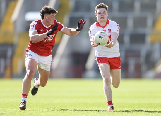 Cork Vs Derry Derrys Ethan Doherty Editorial Stock Photo - Stock Image ...