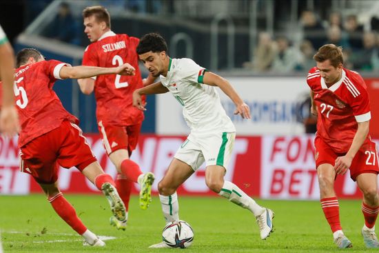 Zidane Iqbal C Iraq Vies Ball Editorial Stock Photo - Stock Image ...