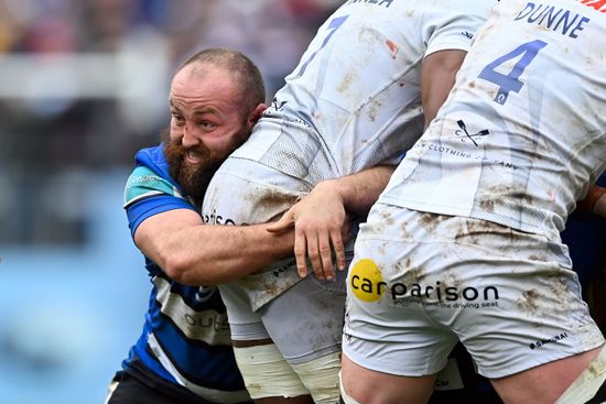 Tom Dunn Bath Rugby Action Editorial Stock Photo - Stock Image ...