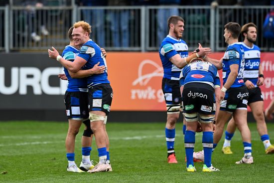 Bath Rugby Players Celebrate After Final Editorial Stock Photo - Stock ...
