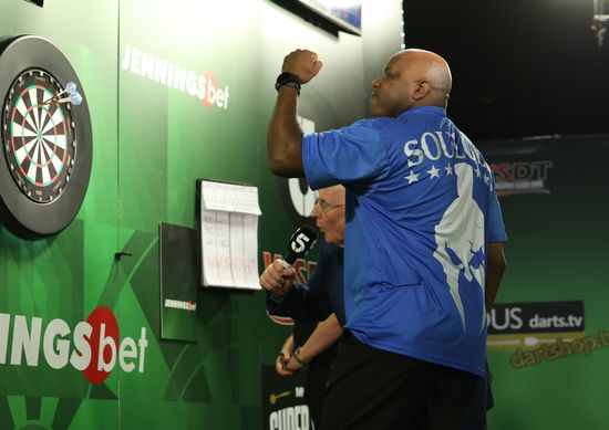 Leonard Gates During World Senior Darts Editorial Stock Photo - Stock ...