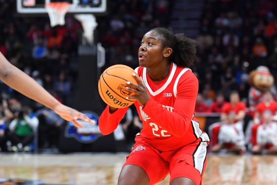 Ohio State Buckeyes Forward Eboni Walker Editorial Stock Photo - Stock ...