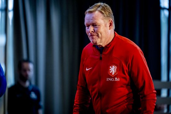 Coach Ronald Koeman Nathan Ake During Editorial Stock Photo - Stock ...
