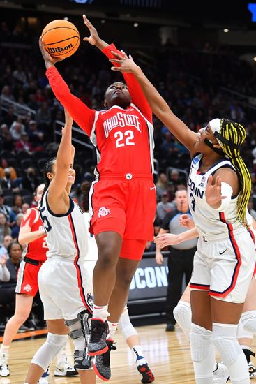 Ohio State Buckeyes Forward Eboni Walker Editorial Stock Photo - Stock ...