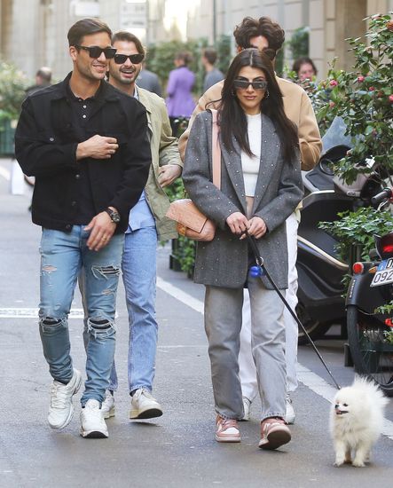 Giulia Salemi Her Boyfriend Pierpaolo Petrelli Editorial Stock Photo ...
