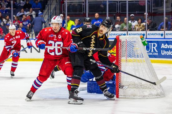 Cleveland Monsters Forward Josh Dunne 21 Editorial Stock Photo - Stock ...