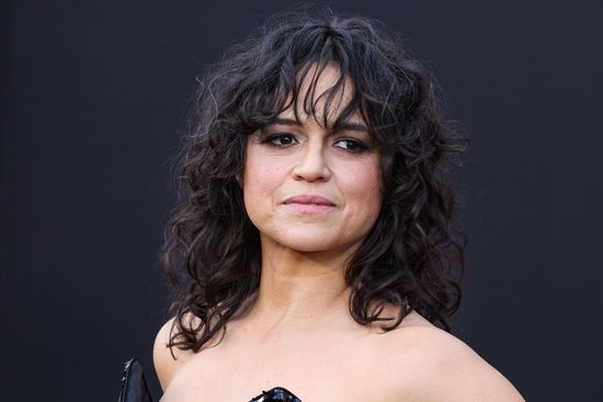 American Actress Michelle Rodriguez Arrives Los Editorial Stock Photo ...