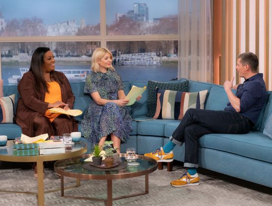 Alison Hammond Holly Willoughby Nigel Harman Editorial Stock Photo ...