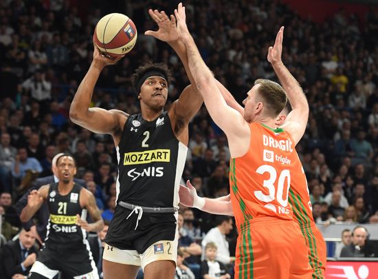 Zach Leday Partizan Vs Zoran Dragic Editorial Stock Photo - Stock Image ...