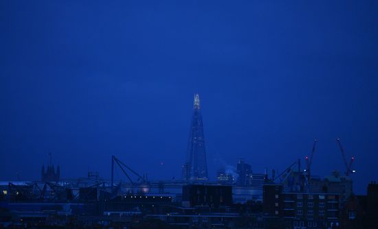 Shard Stamford Bridge Seen Top Riverside Editorial Stock Photo - Stock ...