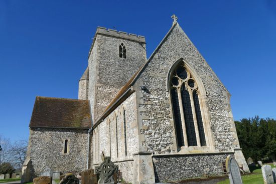 St Marys Church Oxfordshire Parish Cholsey - Foto de stock de contenido ...