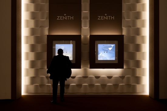View Zenith Booth During Watches Wonders Editorial Stock Photo - Stock ...