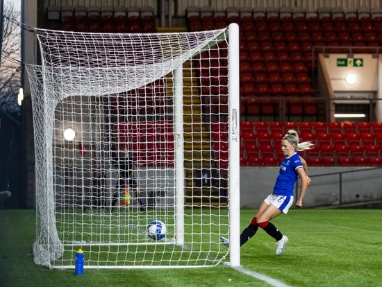 Rangers Womens Forward Brogan Hay Scores Editorial Stock Photo - Stock ...