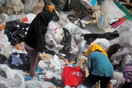 People Rummage Through Garbage Openpit Fill Editorial Stock Photo ...