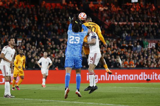 Rotterdam Lr Gibraltar Goalkeeper Dayle Coleing Editorial Stock Photo ...