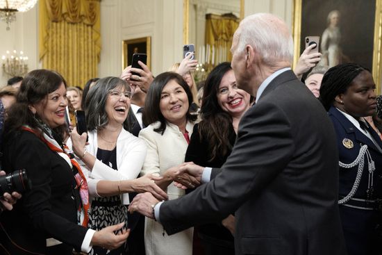 Us President Joe Biden Greets Guests Editorial Stock Photo - Stock ...