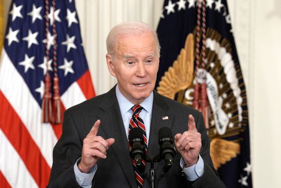 Us President Joe Biden Delivers Remarks Editorial Stock Photo - Stock ...