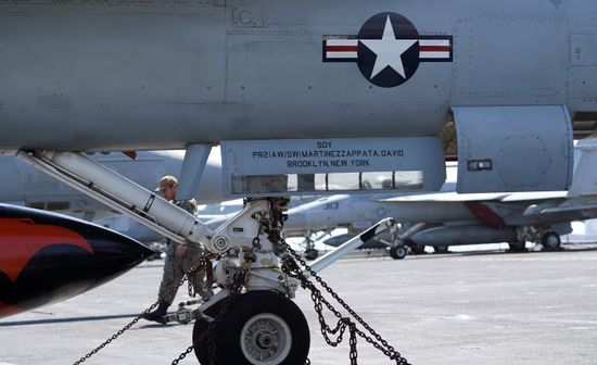 Uss Nimitz Carrier Rok Fleet Command Editorial Stock Photo - Stock ...