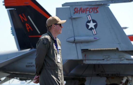 Uss Nimitz Carrier Rok Fleet Command Editorial Stock Photo - Stock ...