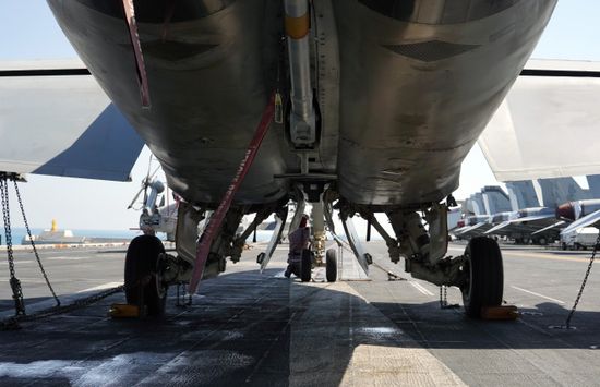 Uss Nimitz Carrier Rok Fleet Command Editorial Stock Photo - Stock ...