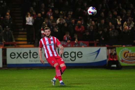 Pierce Sweeney Exeter City During Sky Editorial Stock Photo - Stock ...