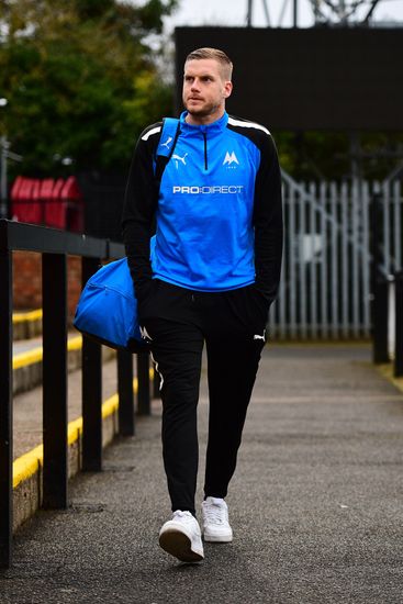 Mark Halstead Torquay United Arrives Ahead Editorial Stock Photo ...