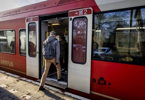 Zetten Traveler Board Arriva Train Route Editorial Stock Photo - Stock ...