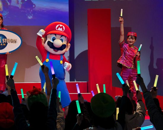 Mario Dancer Perform During Event Film Editorial Stock Photo - Stock ...