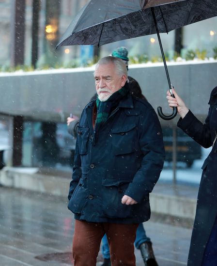 British Actor Brian Cox Leaves Grand Editorial Stock Photo - Stock ...
