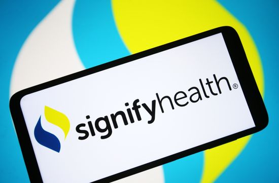 This Photo Illustration Signify Health Logo Editorial Stock Photo ...