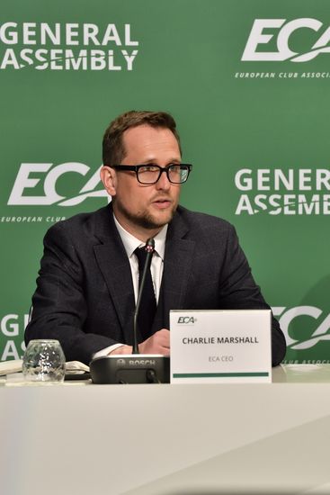 Eca Ceo Charlie Marshall Speaks During Editorial Stock Photo - Stock ...