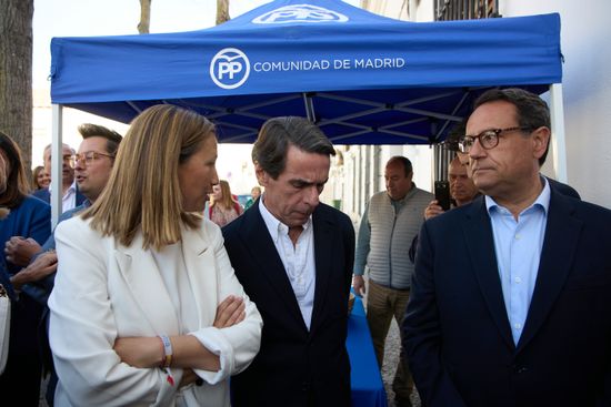 Former Prime Minister Spain President Faes Editorial Stock Photo ...