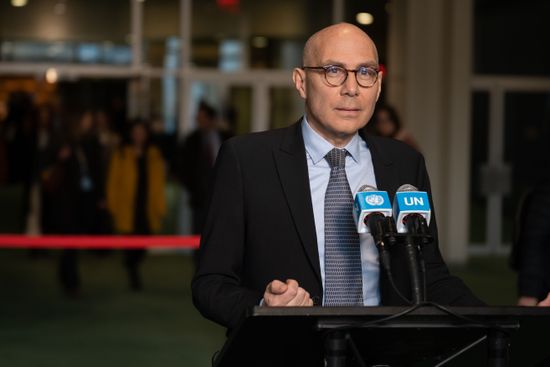 Volker Turk United Nations High Commissioner Editorial Stock Photo ...