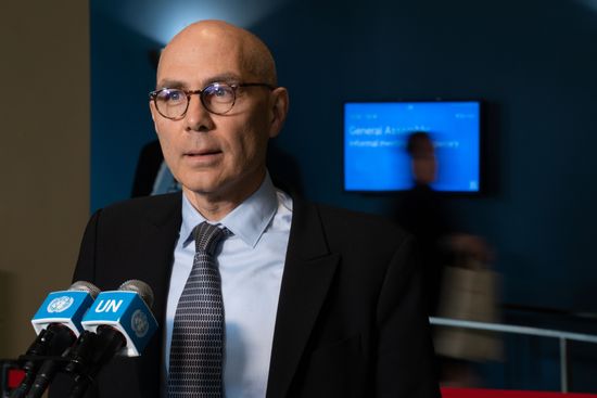 Volker Turk United Nations High Commissioner Editorial Stock Photo ...