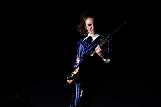 Maneskin Thomas Raggi Guitar Editorial Stock Photo - Stock Image ...