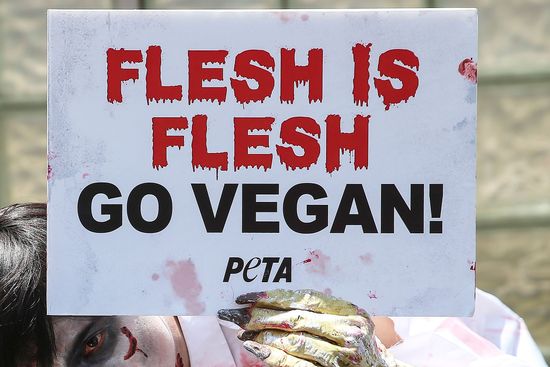 Activist People Ethical Treatment Animals Peta Editorial Stock Photo ...