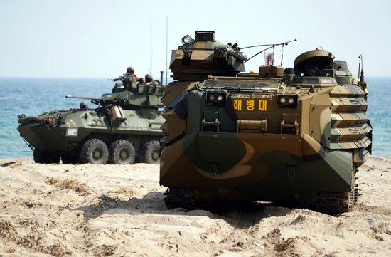 Republic Korea Marine Corps Rokmc During Editorial Stock Photo - Stock ...